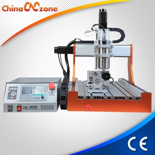 ChinaCNCzone Latest 4 Axis CNC Router 5030 with Linear Guide,1500W ...